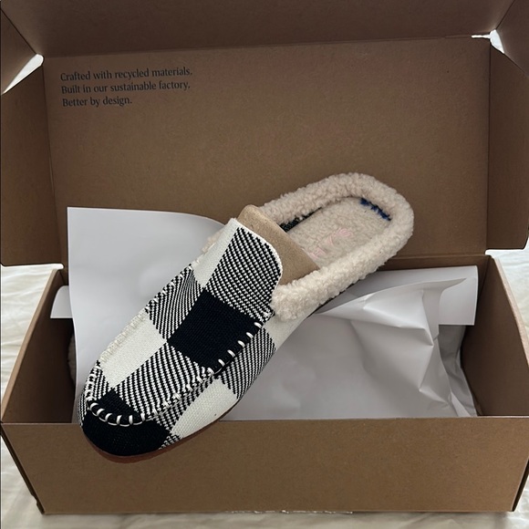 Rothy's | Shoes | Rothys Black And White Plaid Slippers | Poshmark